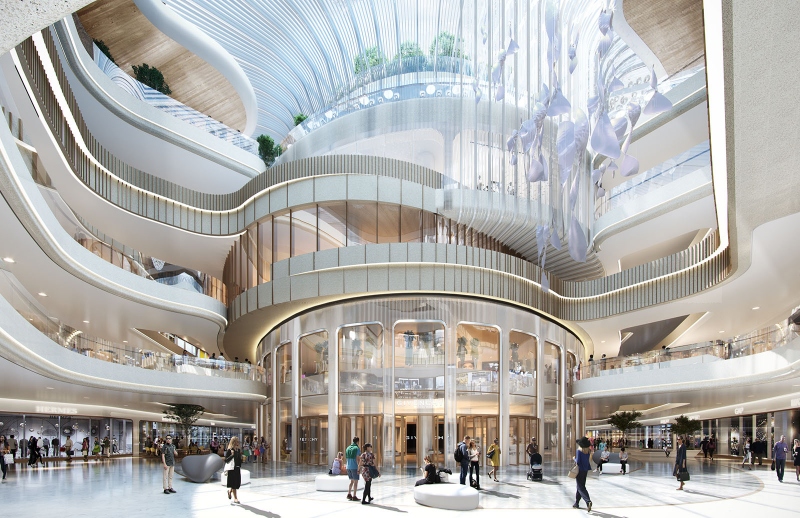 Shopping Mall Interior Atrium Design Shopping Mall Ar